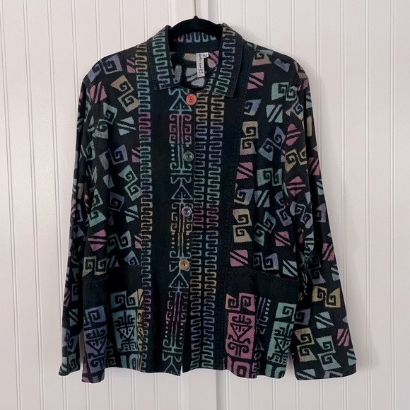 Winter Sun | Jackets & Coats | Vintage Funky Rainbow Jacket Pastel ...